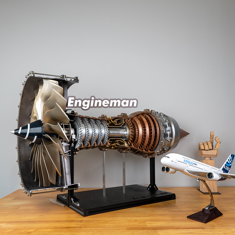 Turbofan Demonstration Model - 3D printing STEM Jet Engine – Engineman