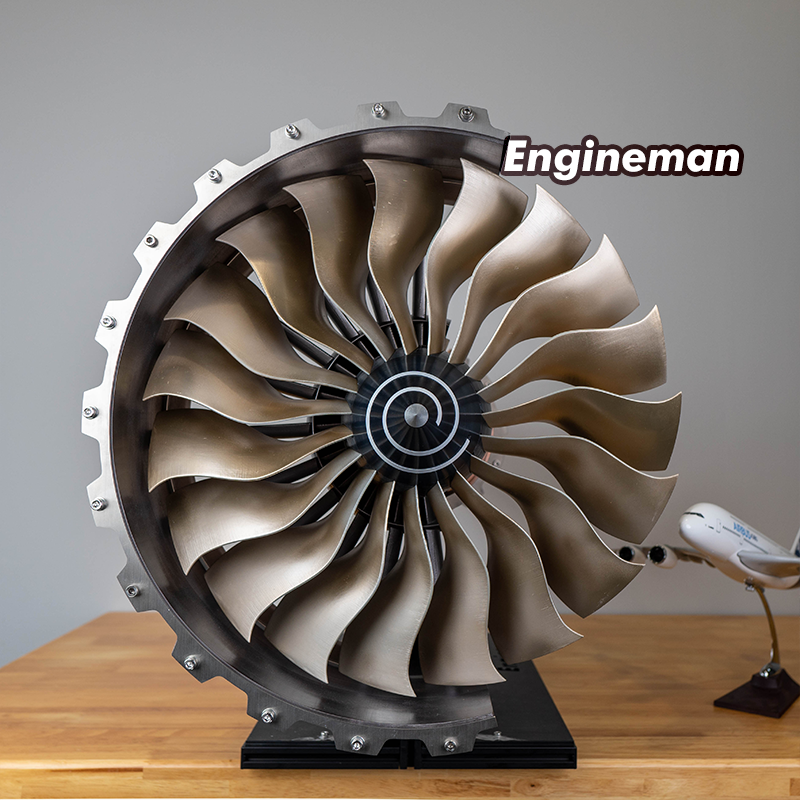 Turbofan Demonstration Model - 3D printing STEM Jet Engine – Engineman